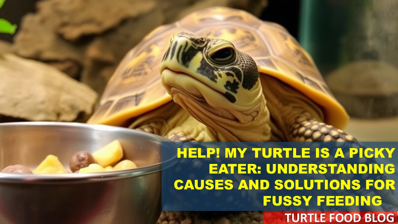 Help! My Turtle is a Picky Eater: Understanding Causes and Solutions f – BUBBLE-MAGUS