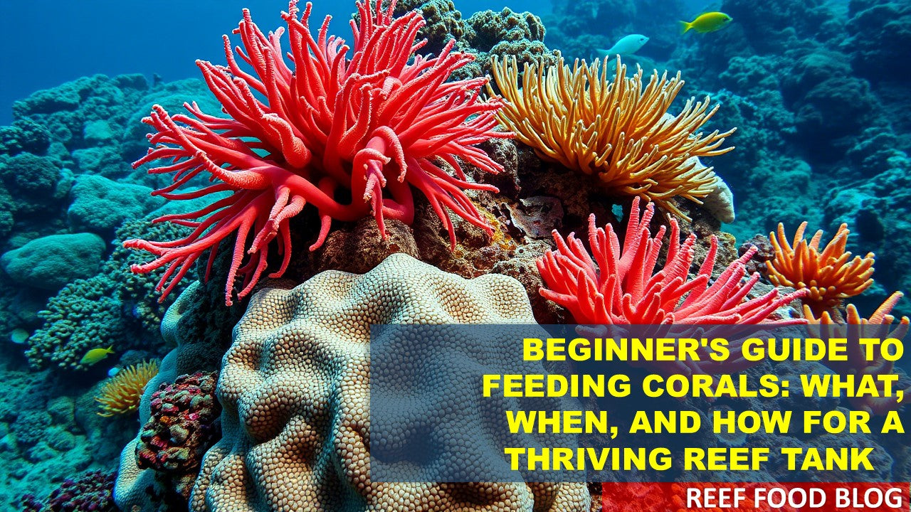 Beginner's Guide to Feeding Corals: What, When, and How for a Thriving ...