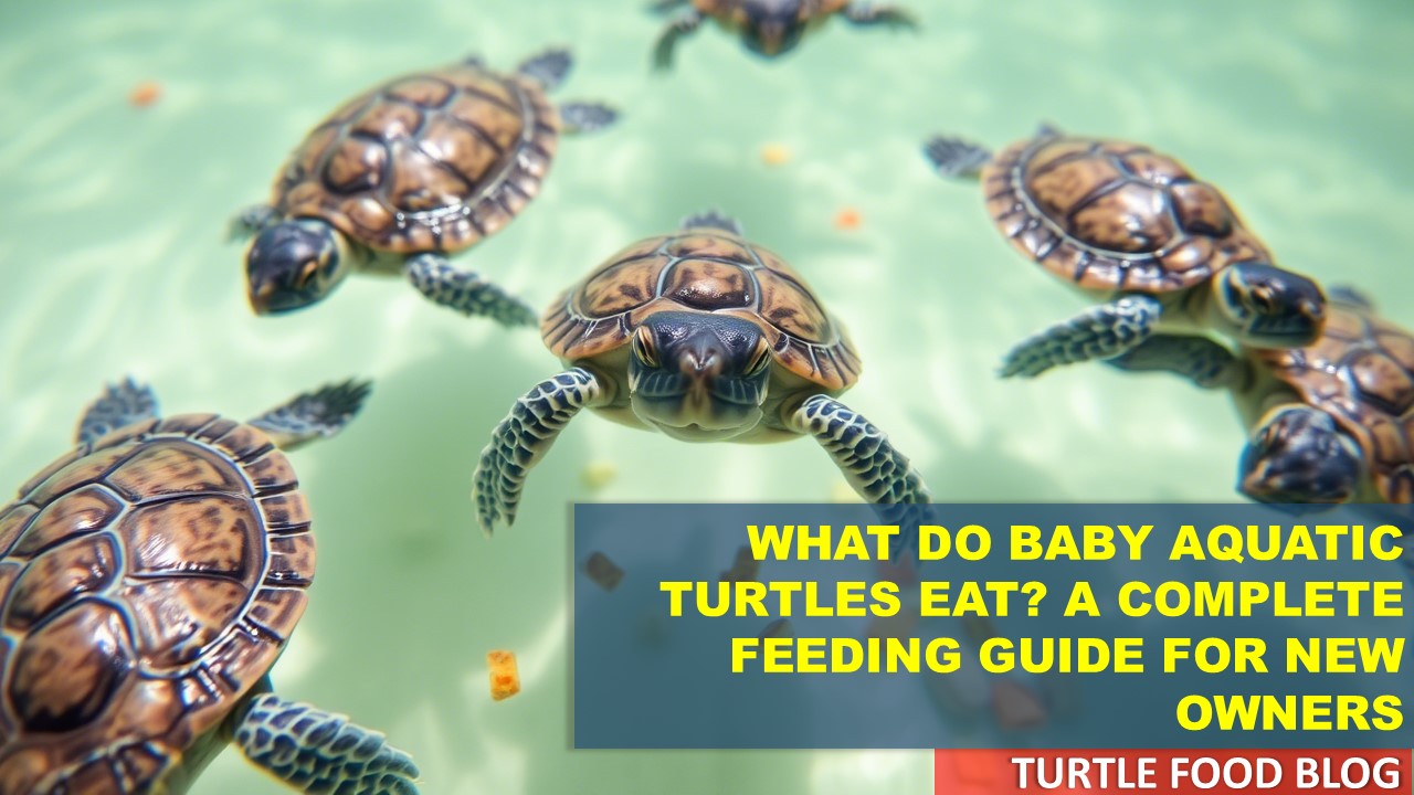 What Do Baby Aquatic Turtles Eat? A Complete Feeding Guide for New Own ...