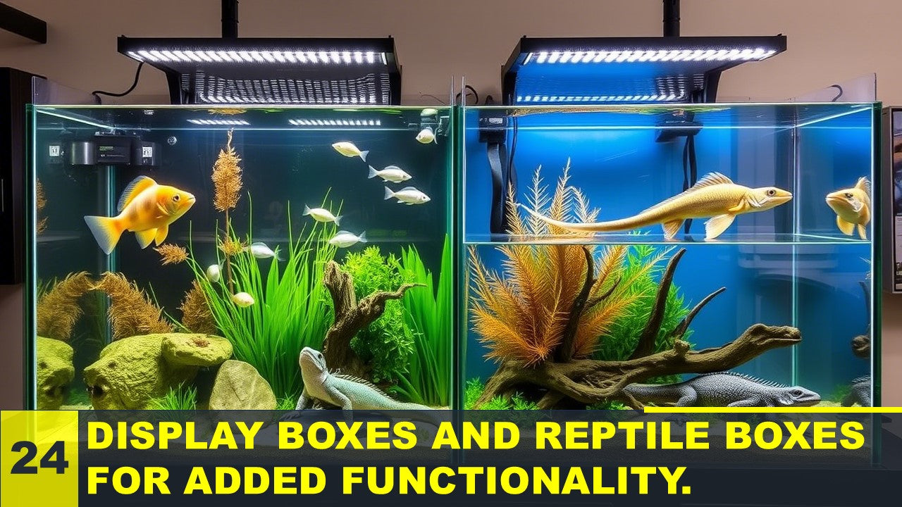 In-Tank Boxes Explained: Aquarium Display Boxes vs. Reptile Enclosures ...