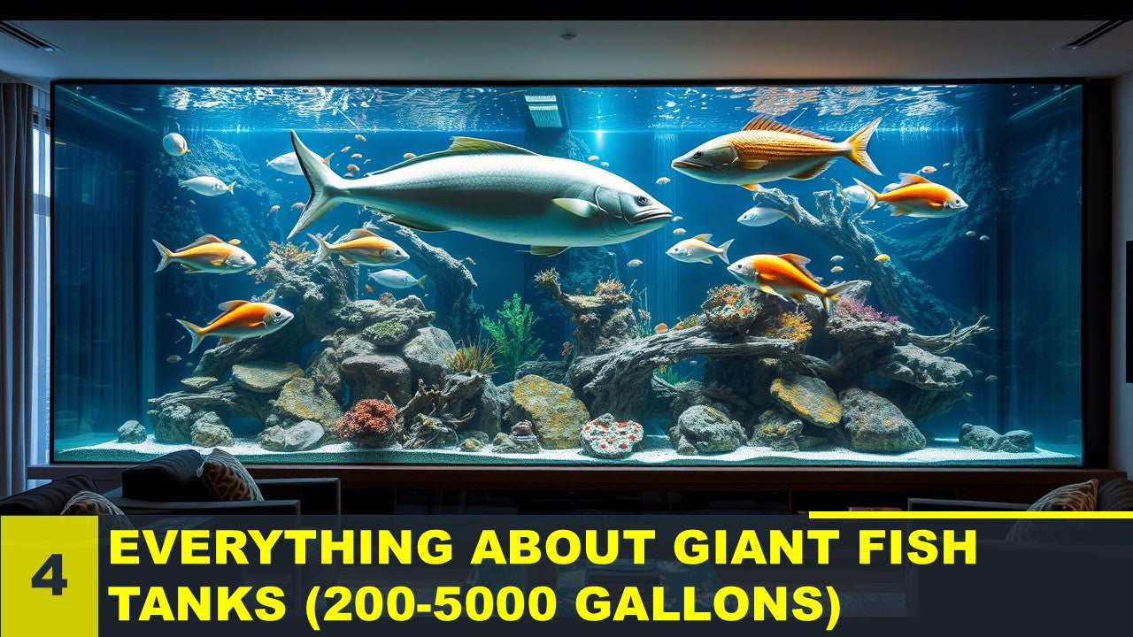 Giant Fish Tanks Unleashed: Your Ultimate Guide to 200, 300, 500 & 5000 ...