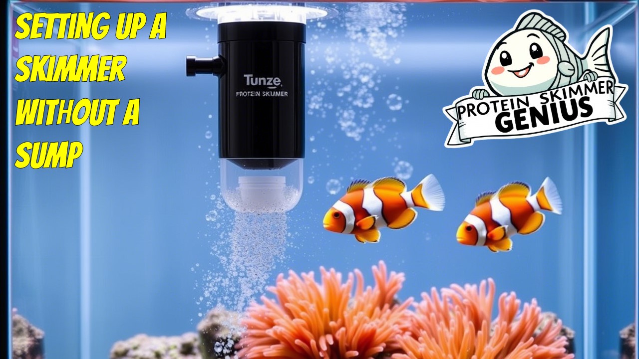 How to Set Up a Protein Skimmer Without a Sump: HOB, Inline, and Nano ...