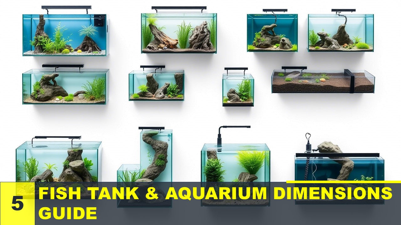 Fish Tank & Aquarium Dimensions Guide: Discover How Big & Long Standar ...